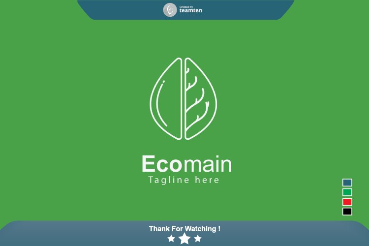 Ecomain Logo Concept (406028) | Logos | Design Bundles