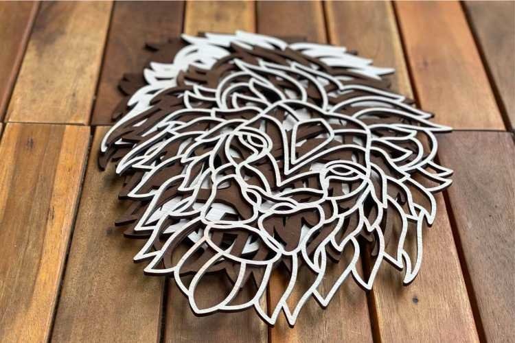 Lion (730871) | Laser Engraving | Design Bundles
