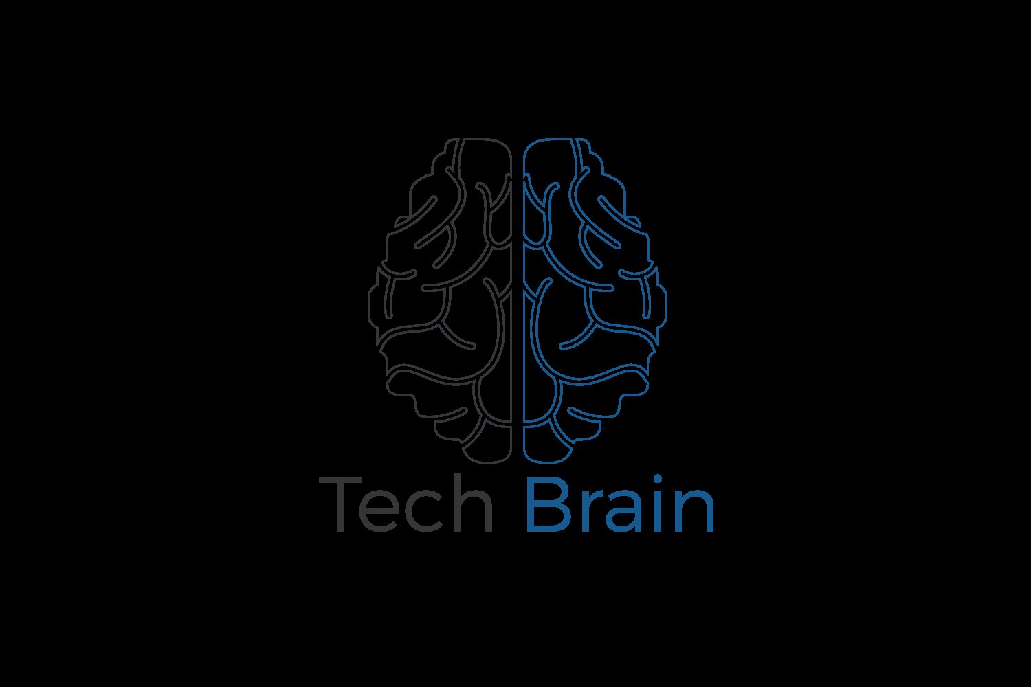 Tech Brain logo design. (319861) | Logos | Design Bundles