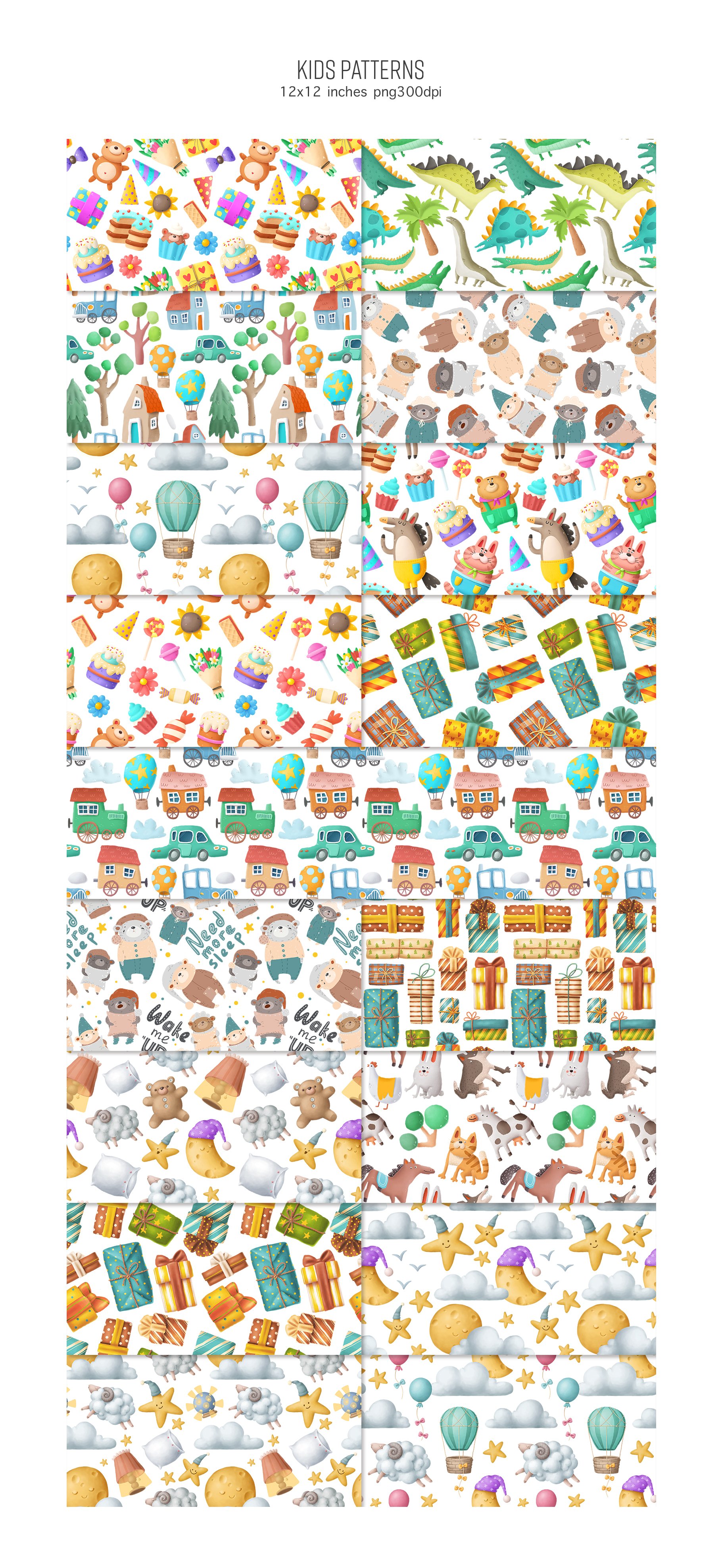 Pattern Bundle (1127019) | Patterns | Design Bundles