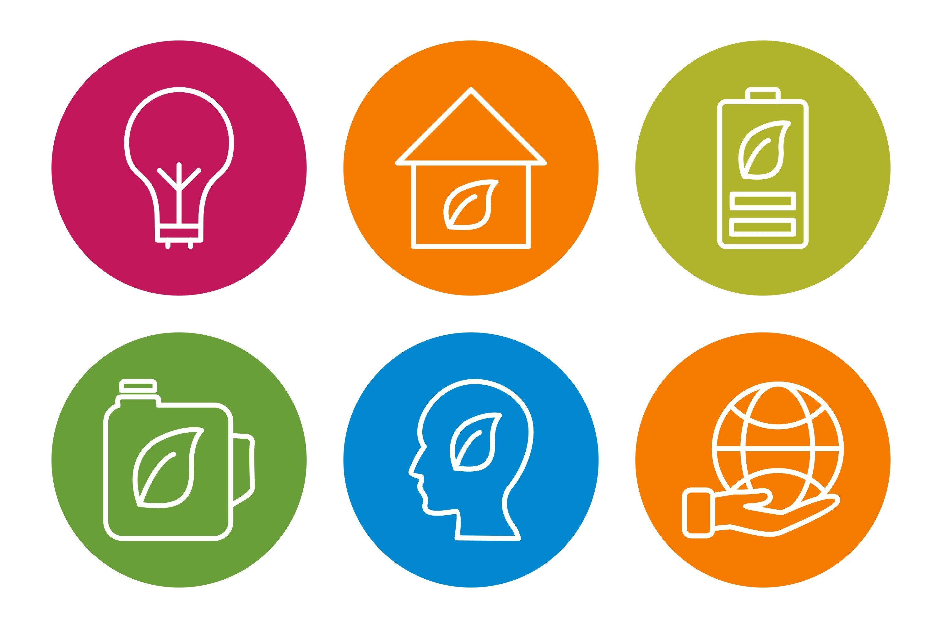 Set Of ECO Icons (469534) | Icons | Design Bundles