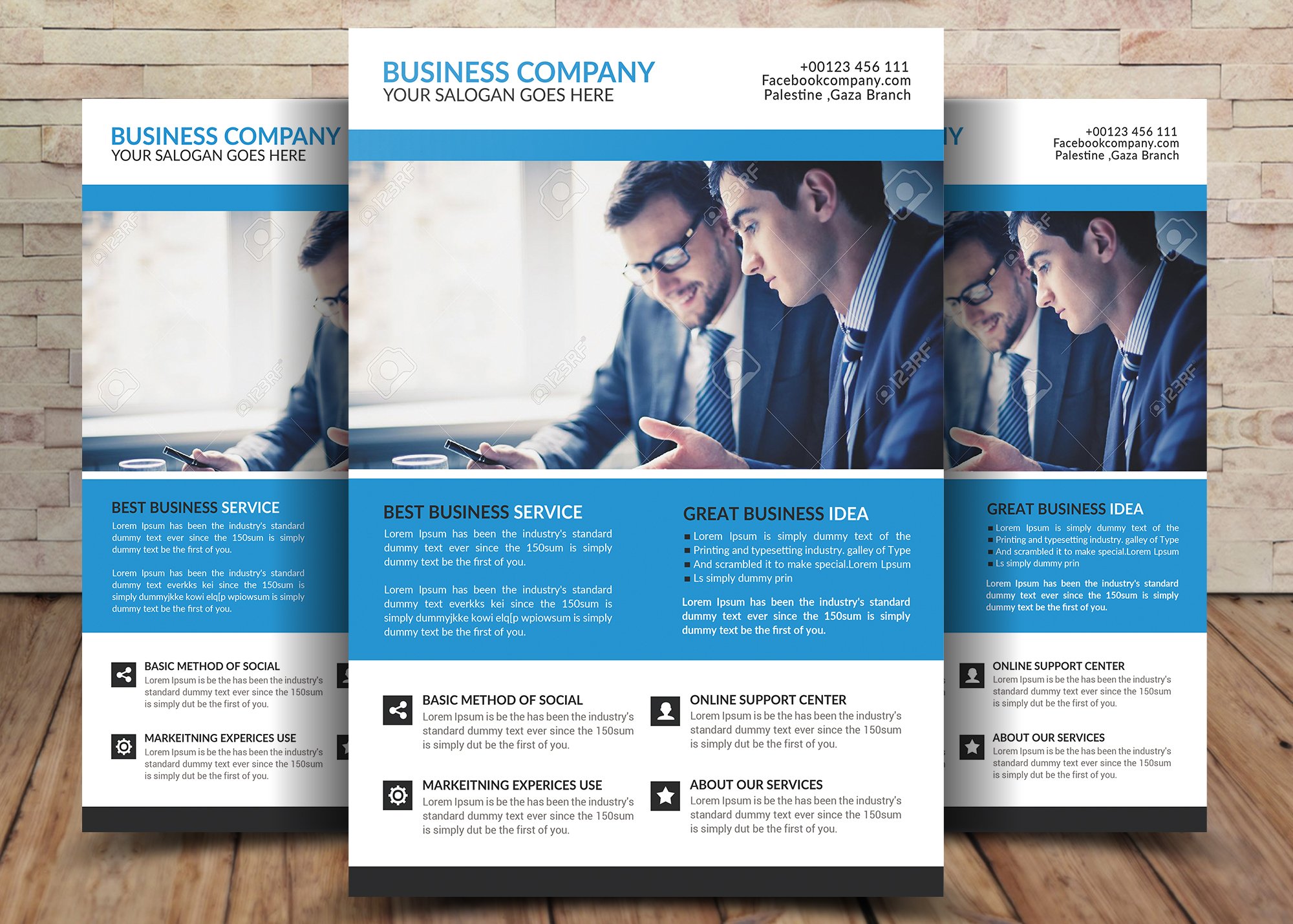 Business Company Flyer (91037) | Flyers | Design Bundles