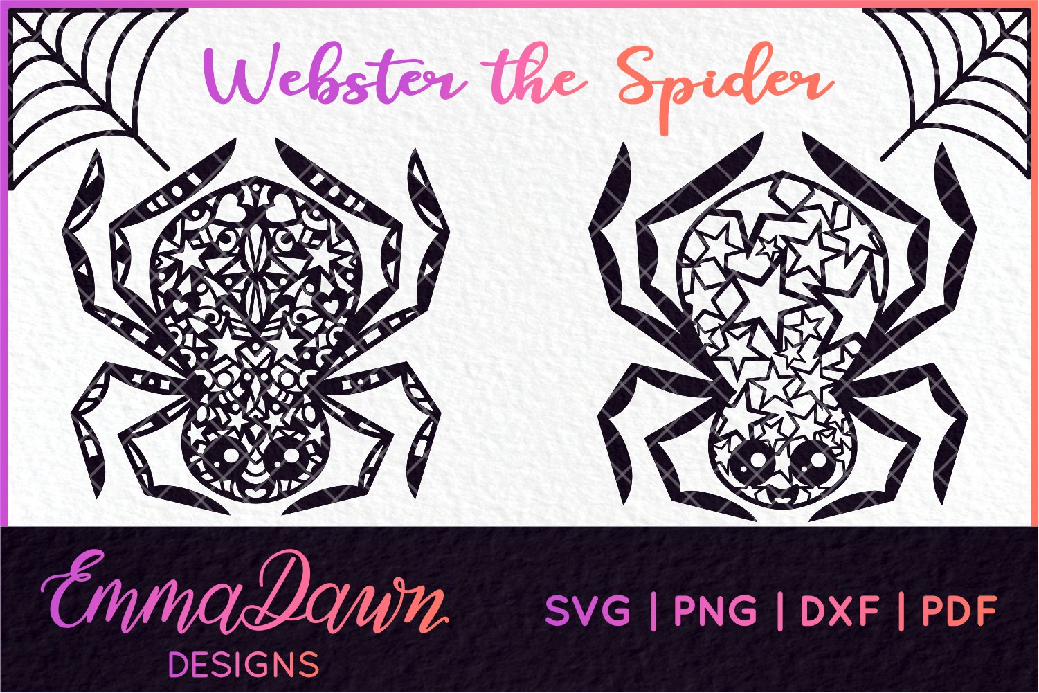 WEBSTER THE SPIDER SVG MINI BUNDLE HALLOWEEN DESIGNS (857690) | Cut ...