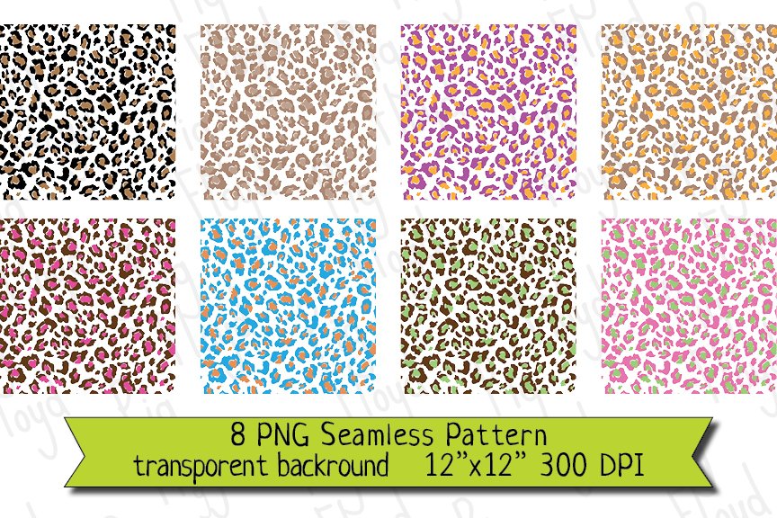 Leopard Seamless Pattern, Leopard Digital paper (555040) | Patterns ...