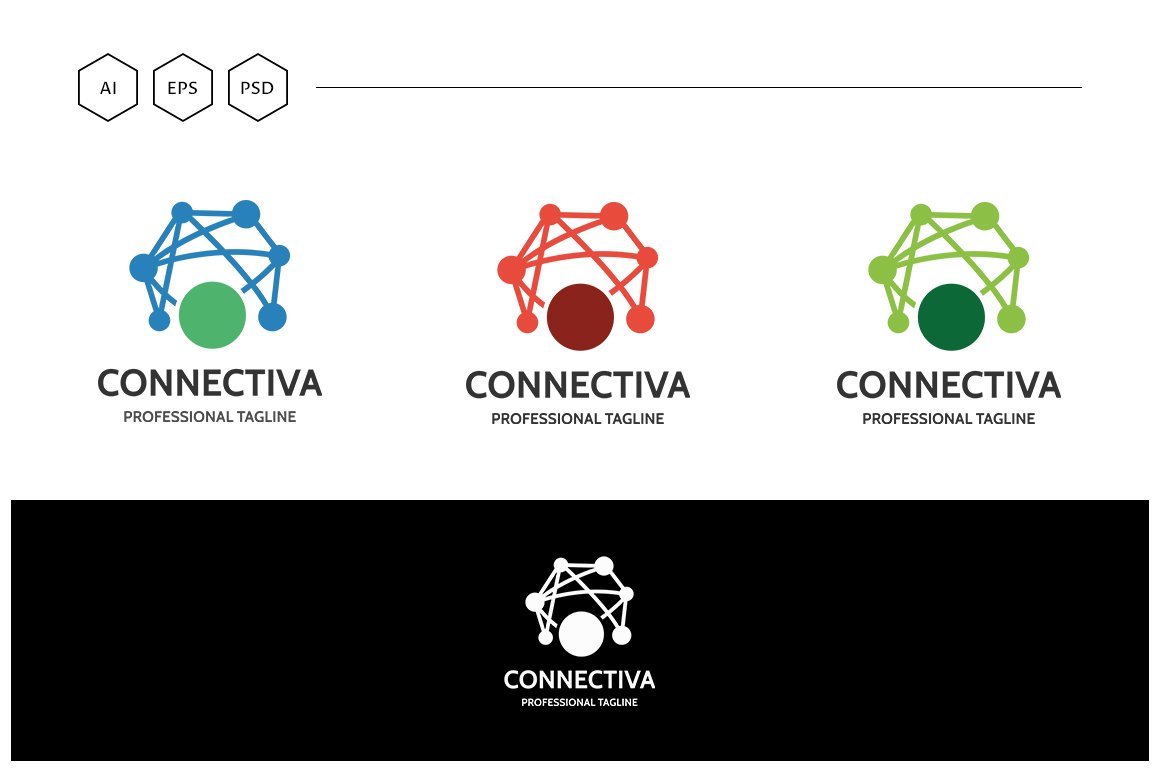 Connectiva Logo (660963) | Logos | Design Bundles