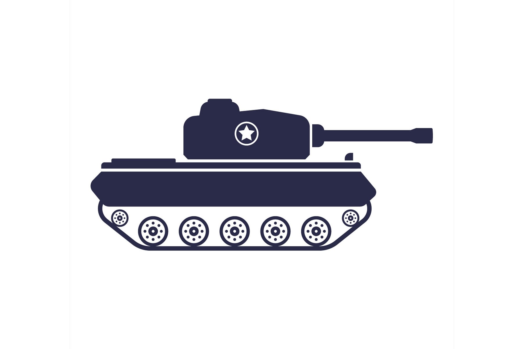 black tank icon on a white background. (1026691) | Illustrations ...