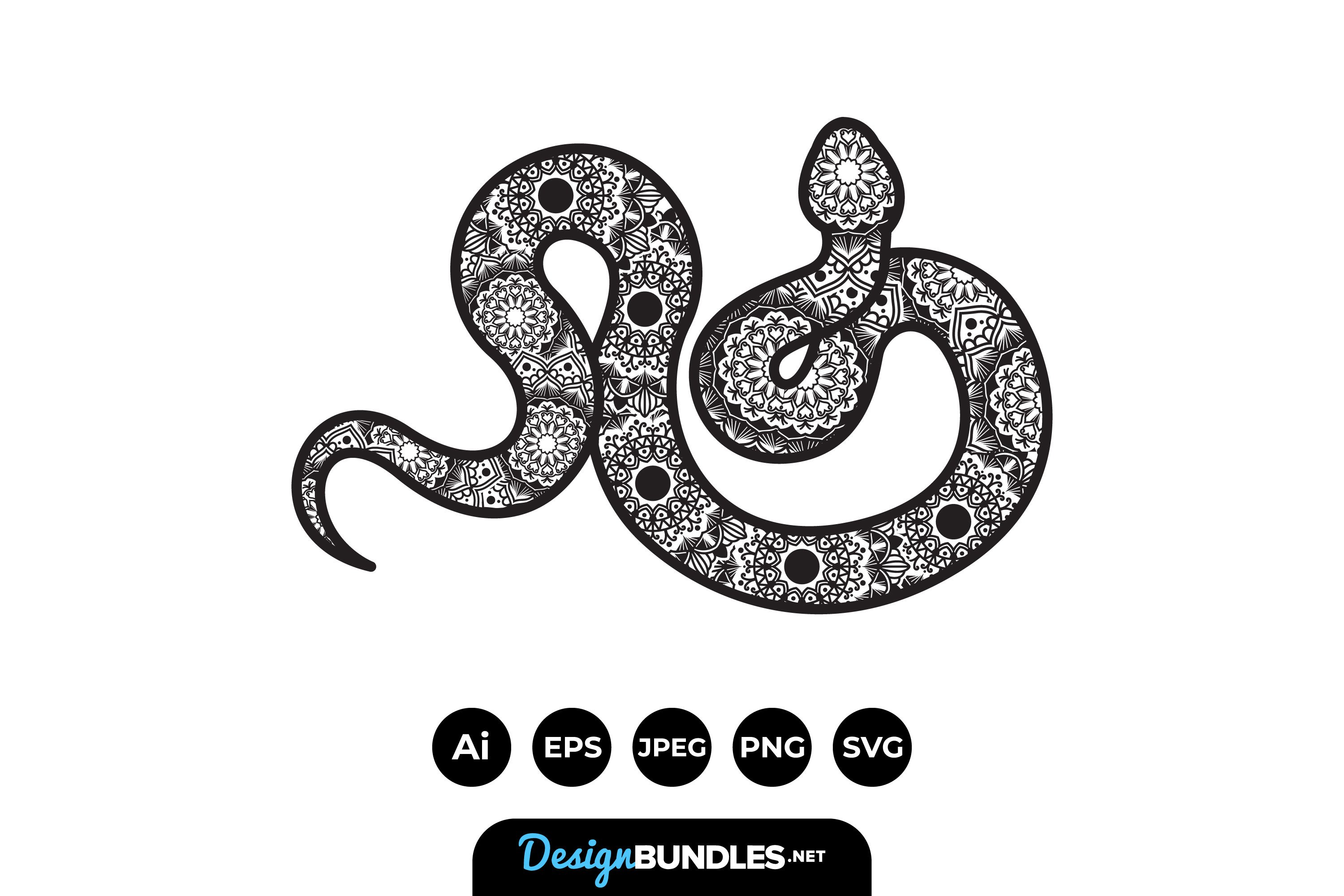 Snake Mandalas