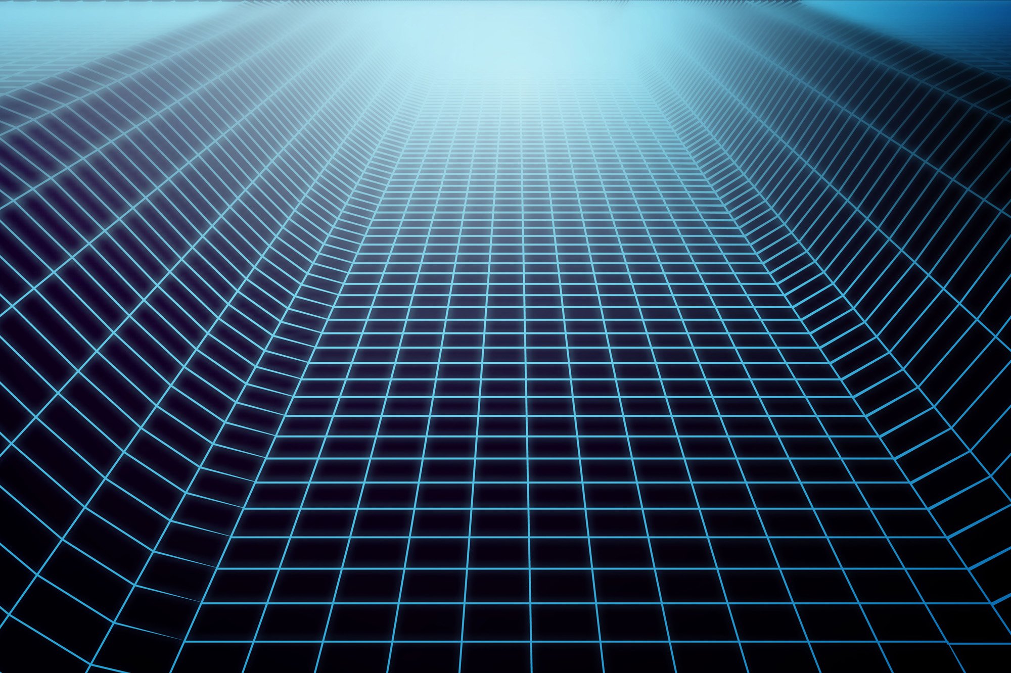 Wireframe landscape.Technology background (844249) | Illustrations ...