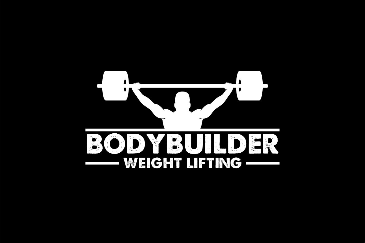 bodybuilder logo (420535) | Logos | Design Bundles