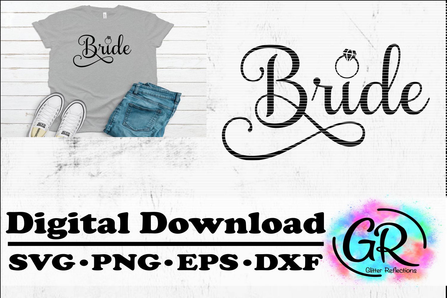 Bride SVG File- Cut File- Wedding- Cricut (1051946) | SVGs | Design Bundles