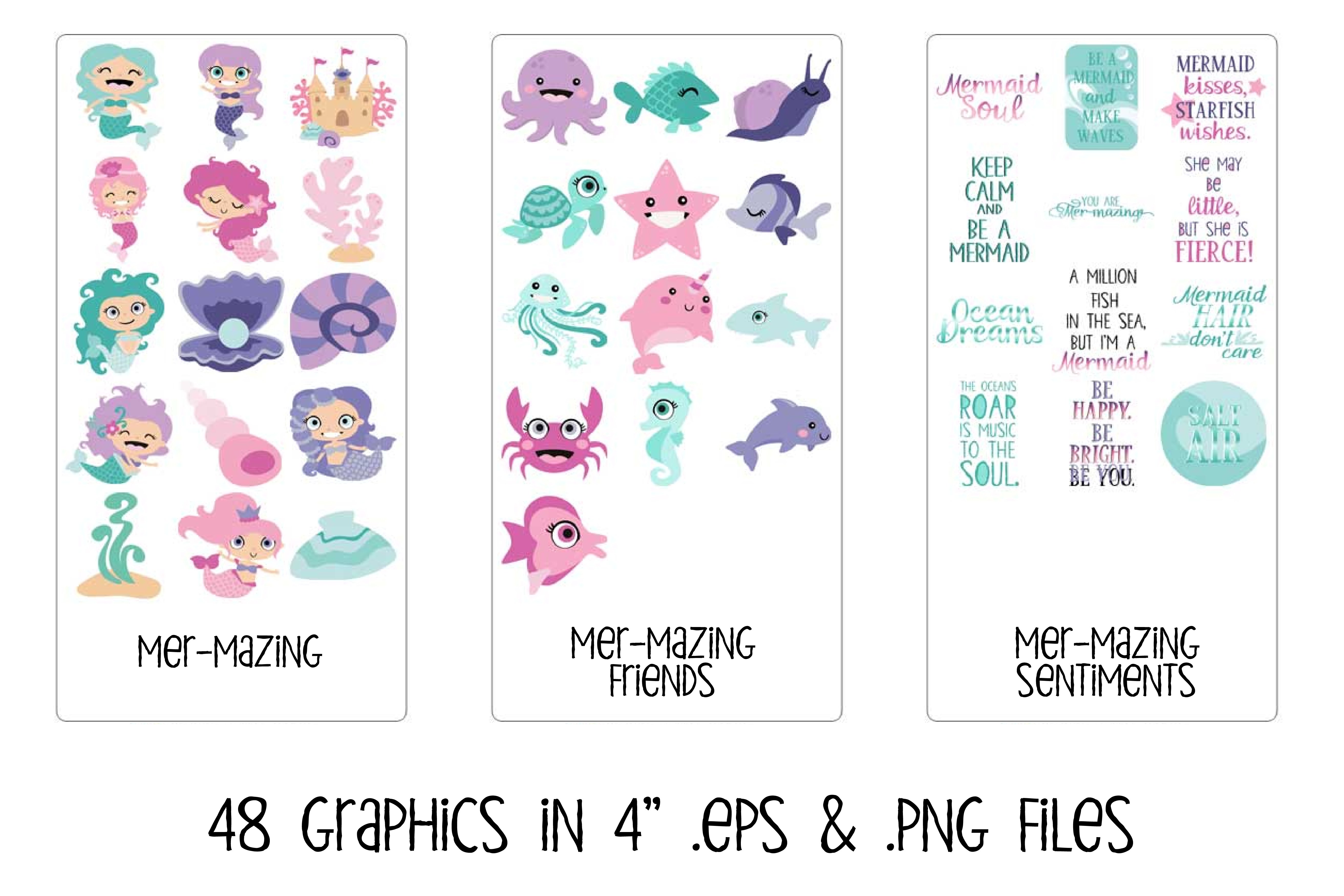 Mer-mazing Graphics | Design Bundles