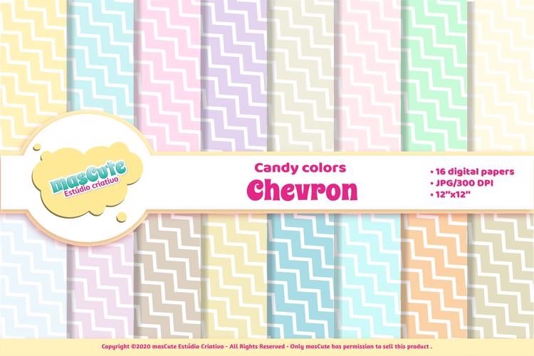 Digital Paper Pack - chevron (970166) | Patterns | Design Bundles