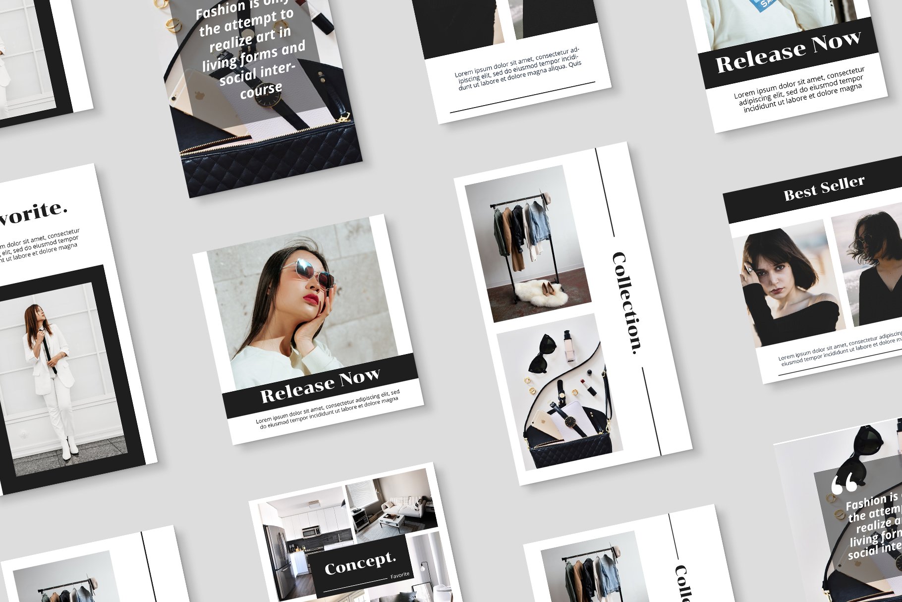 Moodboard Instagram Template