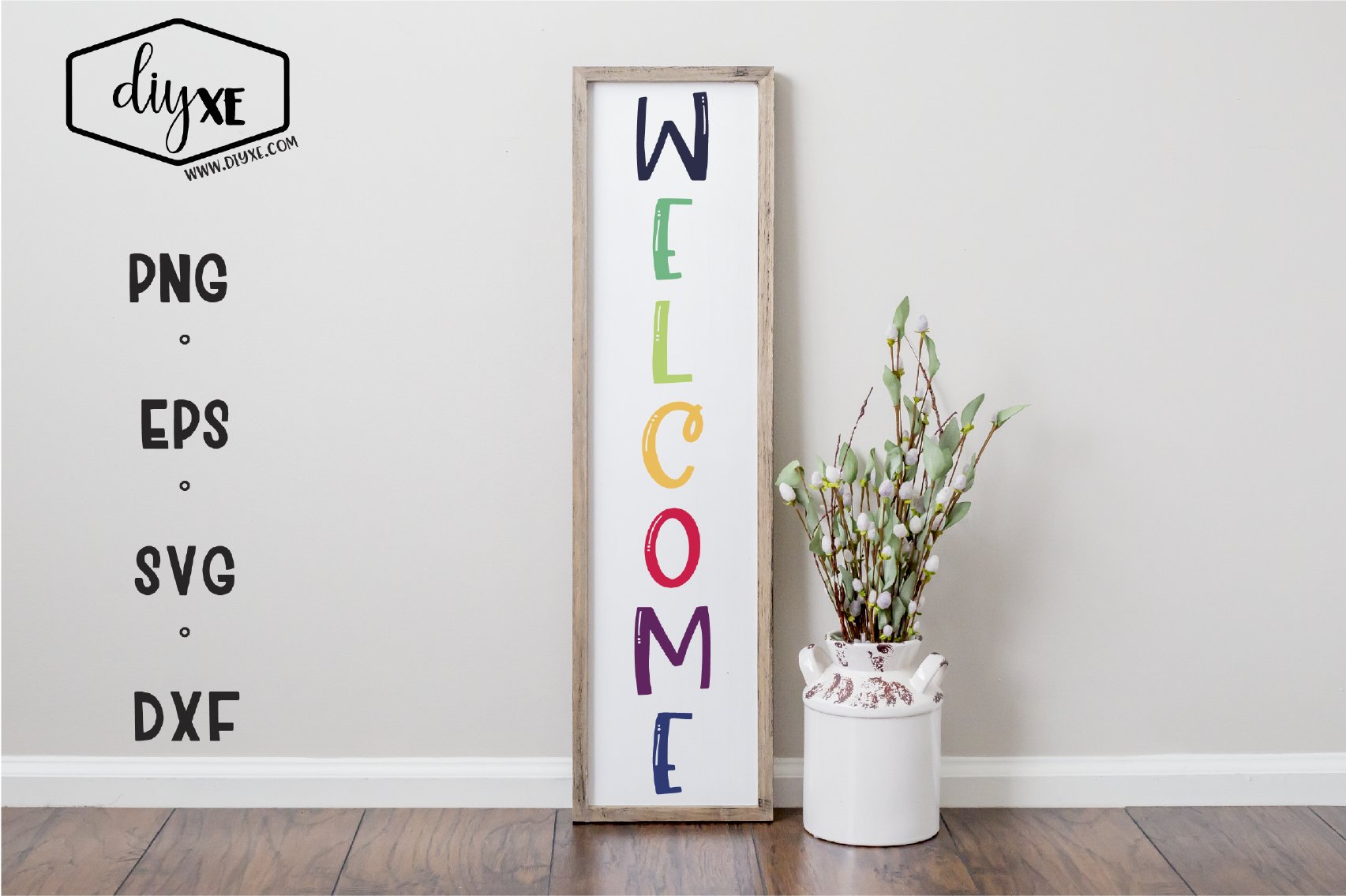 Welcome - A Front Porch Sign SVG Cut File (532818) | SVGs | Design Bundles
