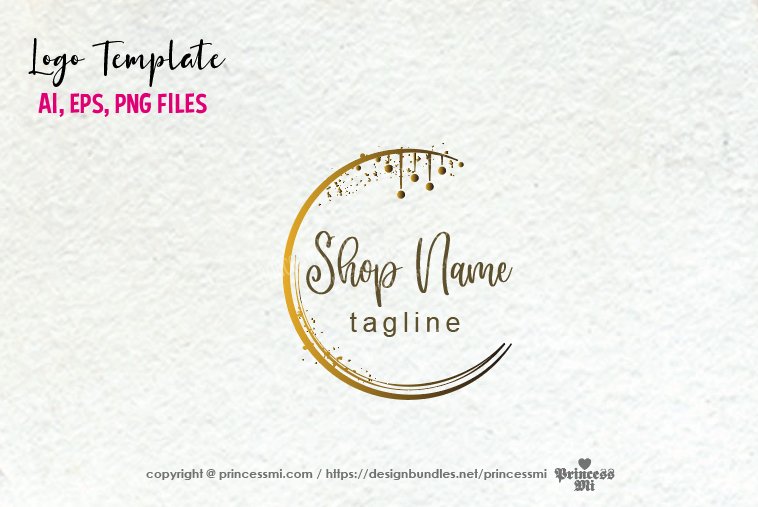 business logo template, elegant circle, logo design (913976) | Logos ...