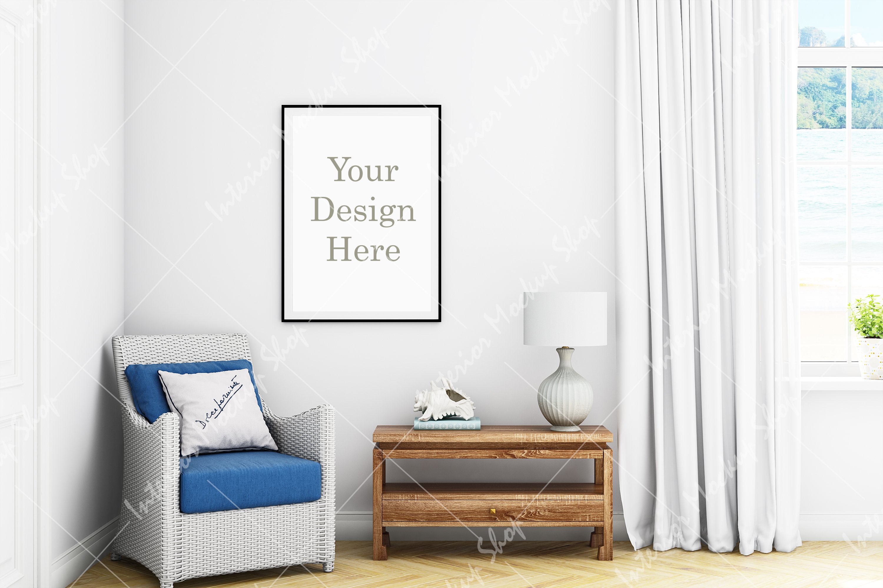 Frame mockup, Summer mockup, Mockup (1324203) | Craft Mockups | Design ...