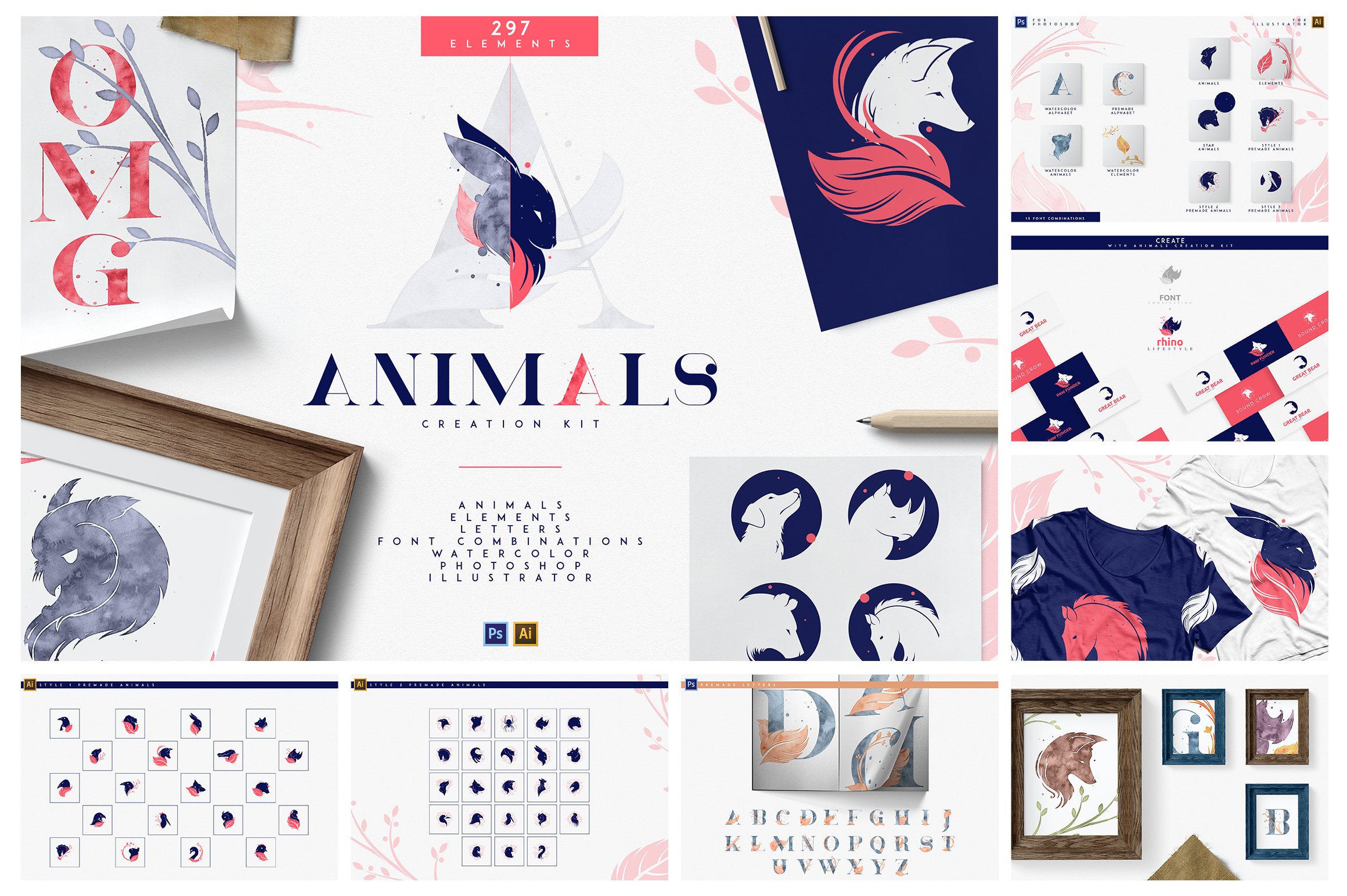 Very, very BIG Graphic Collection (658278) | Illustrations | Design Bundles