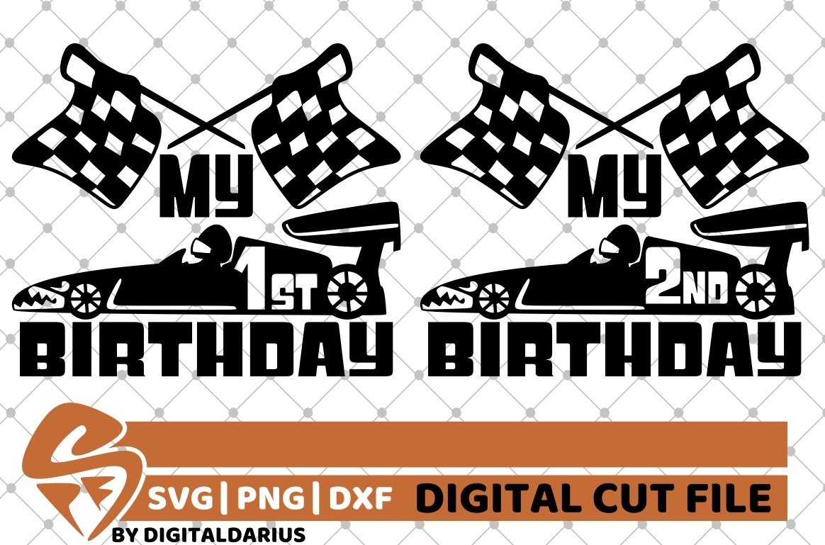 10x Birthday Bundle svg, Birthday svg, Boy svg, Race, Car (524466 ...