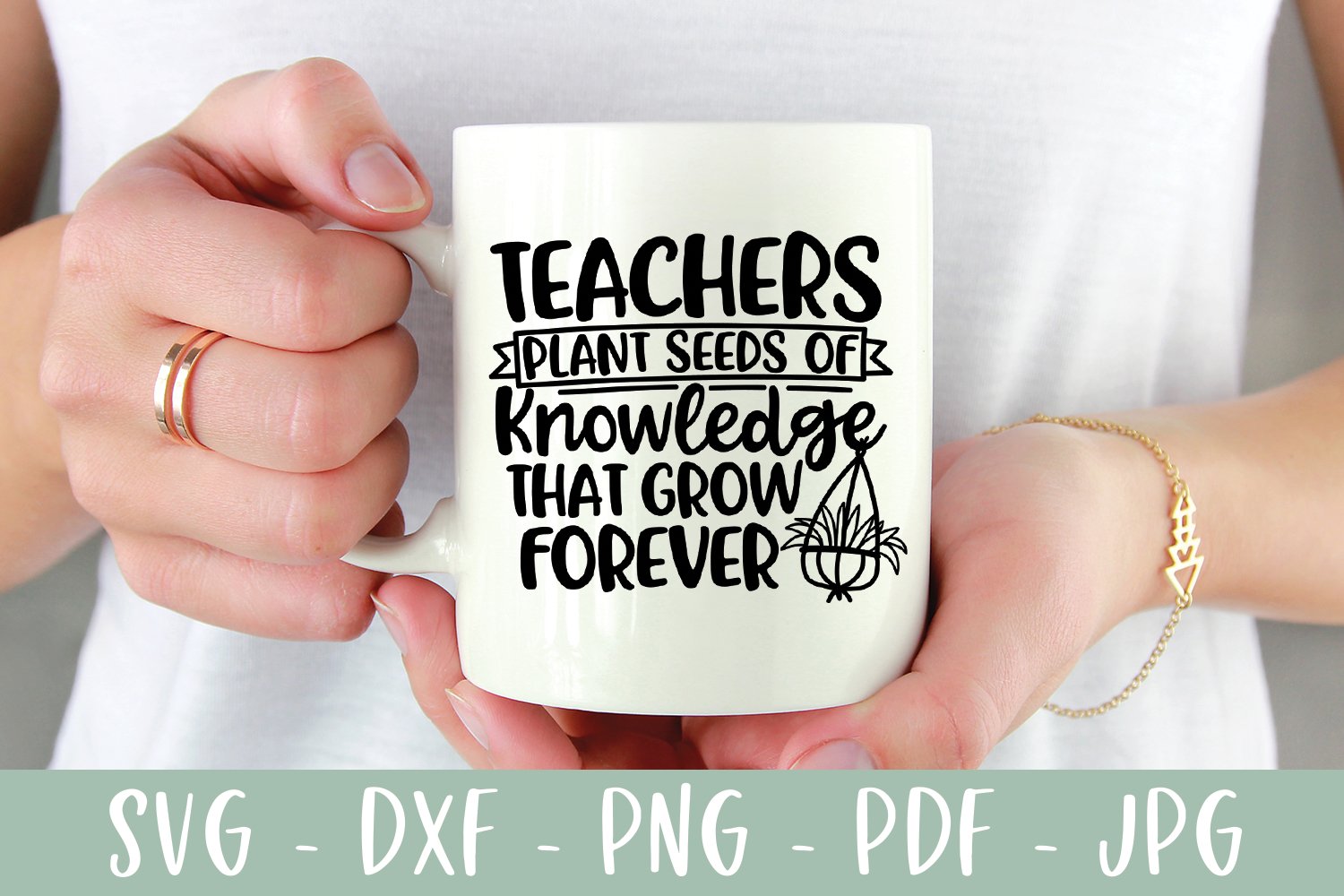 Teacher Appreciation SVG, Teachers Plant Seeds of Knowledge