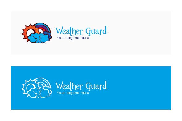 Weather Guard - Beautiful Nature Elements Stock Logo (25487) | Logos ...