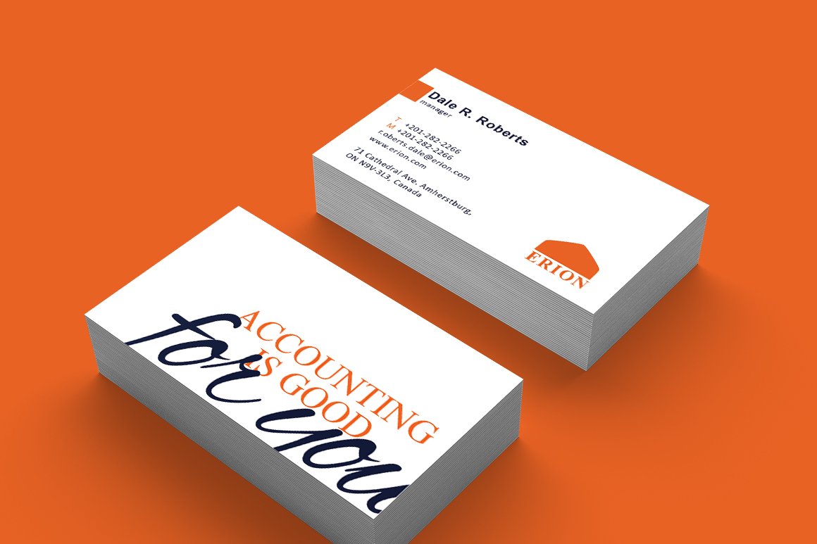 Financial Advisor Business Card (143591) | Business Cards | Design Bundles