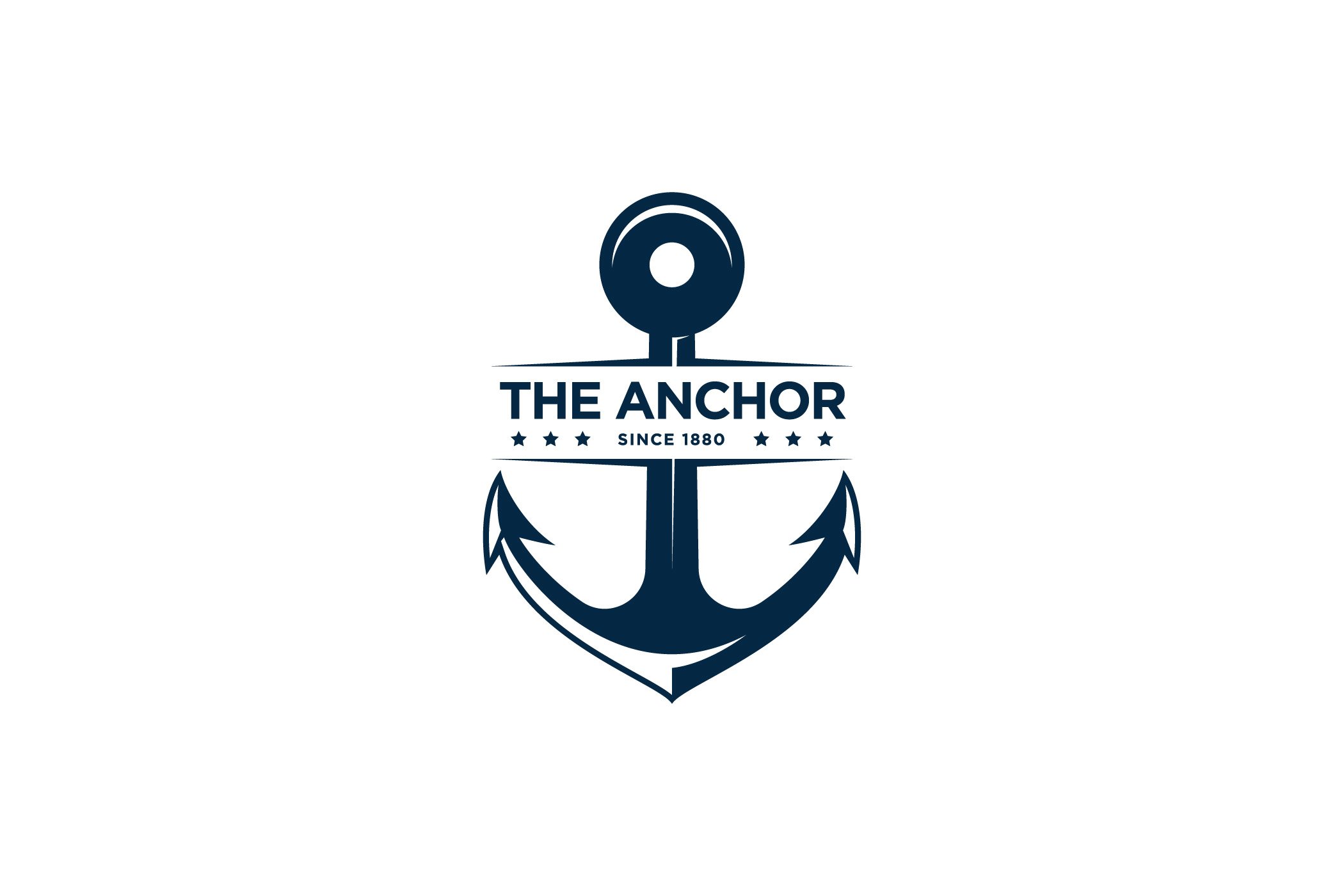 Anchor Logo (774905) | Logos | Design Bundles