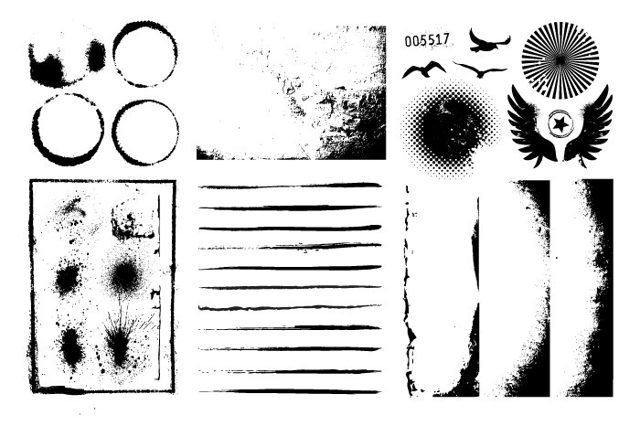 Grunge Design Elements (2326) | Decorations | Design Bundles