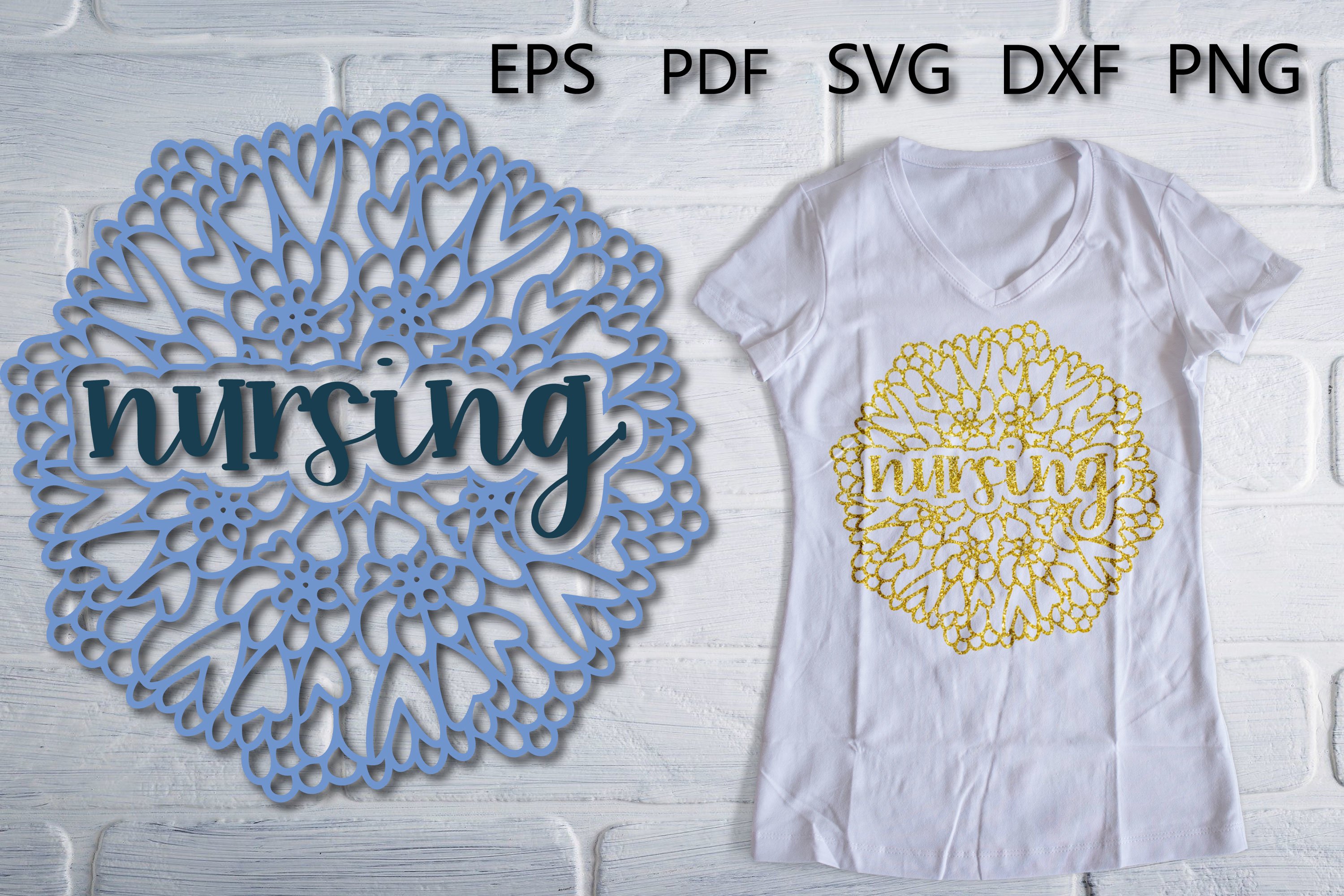 Nurse SVG Bundle (833299) | Cut Files | Design Bundles