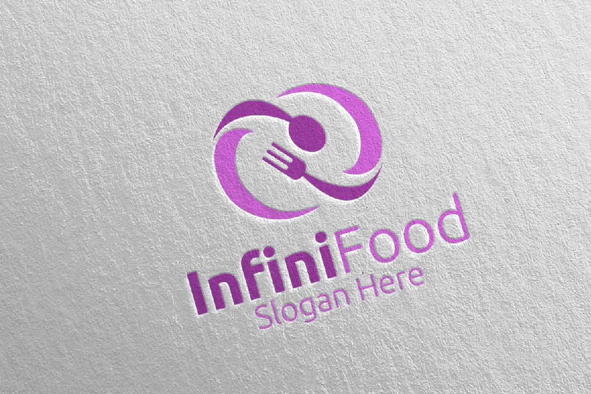 Infinity Food Logo for Restaurant or Cafe 27 (434769) | Logos | Design ...