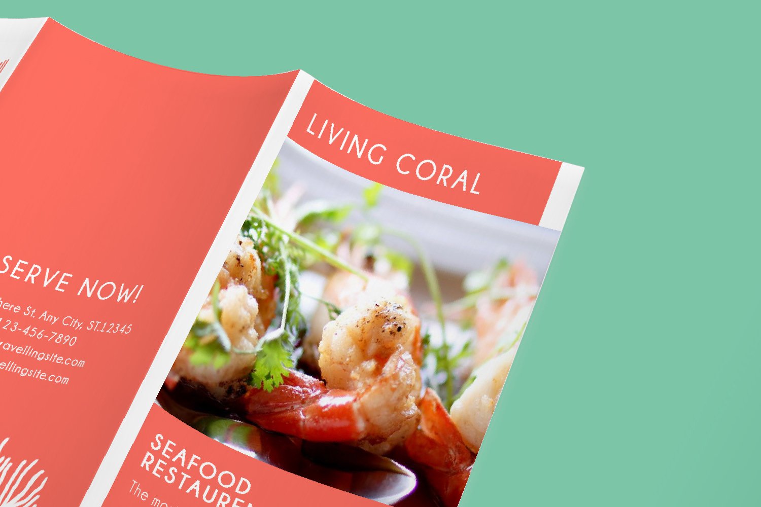Seafood Restaurent-Tri-fold Brochure-PSD & AI Templates (255117 ...