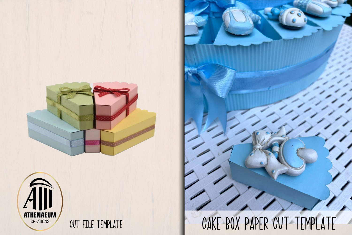 Rectangle Cake Box Template