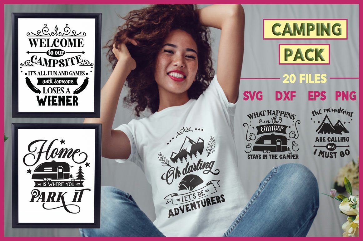 ADVENTURE IS WAITING Draw Tshirt Design Svg Png Funny posters Cdr files ...