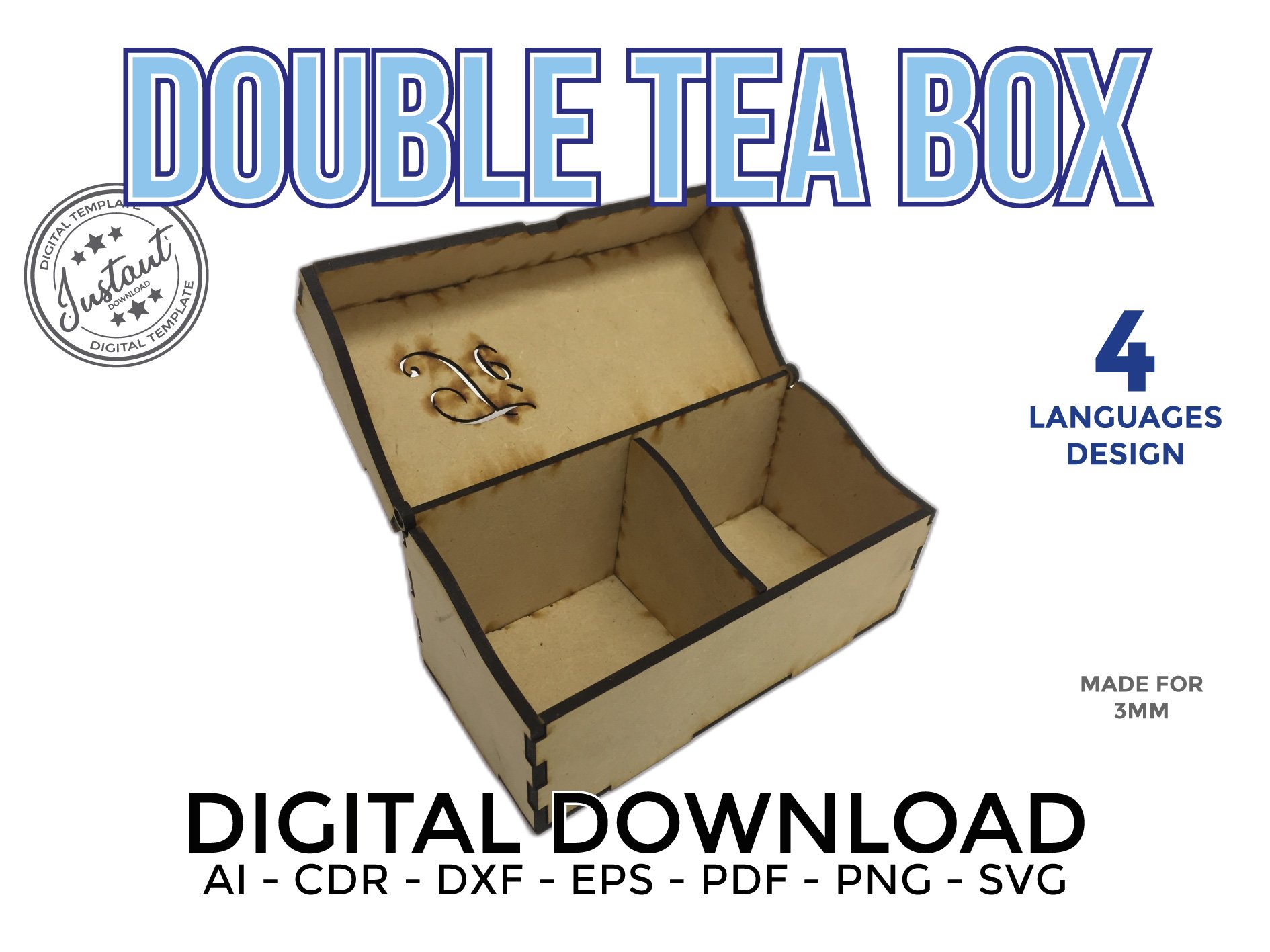 Tea Box Template