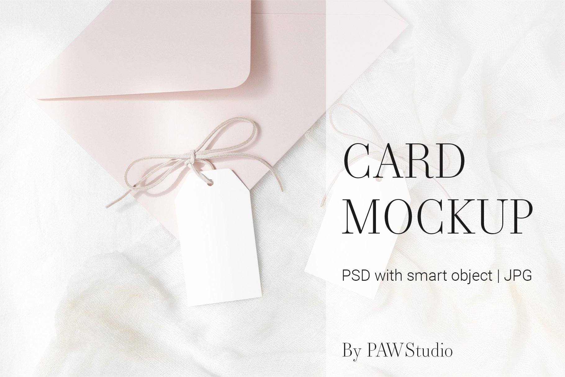 Tag Mockup 2x3,5 Gift Card