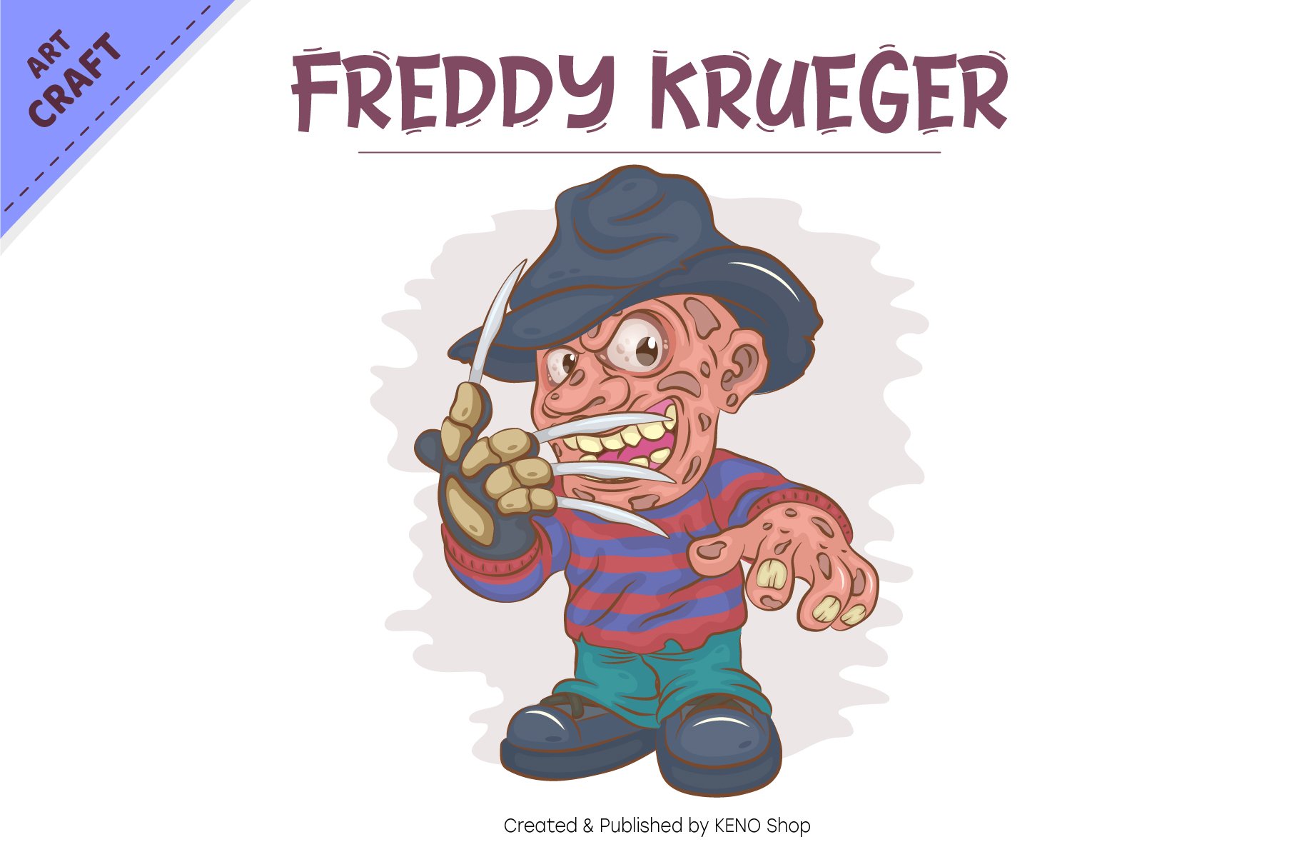 Freddy Krueger Cartoon