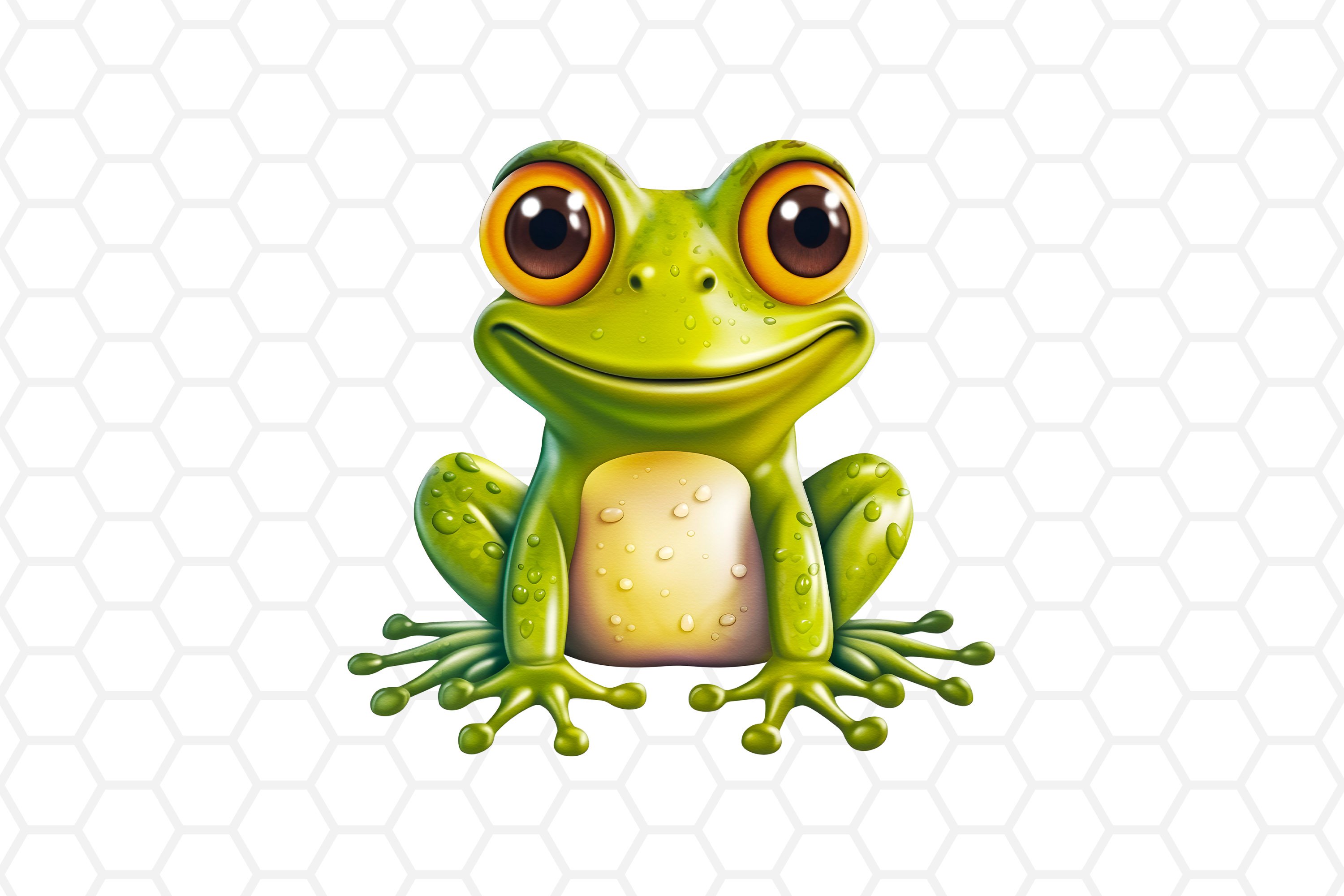 Cartoon Girl Frog