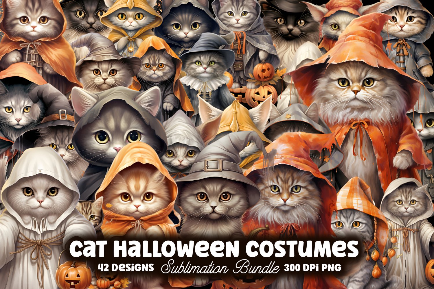 Cute Kittens In Cute Costumes