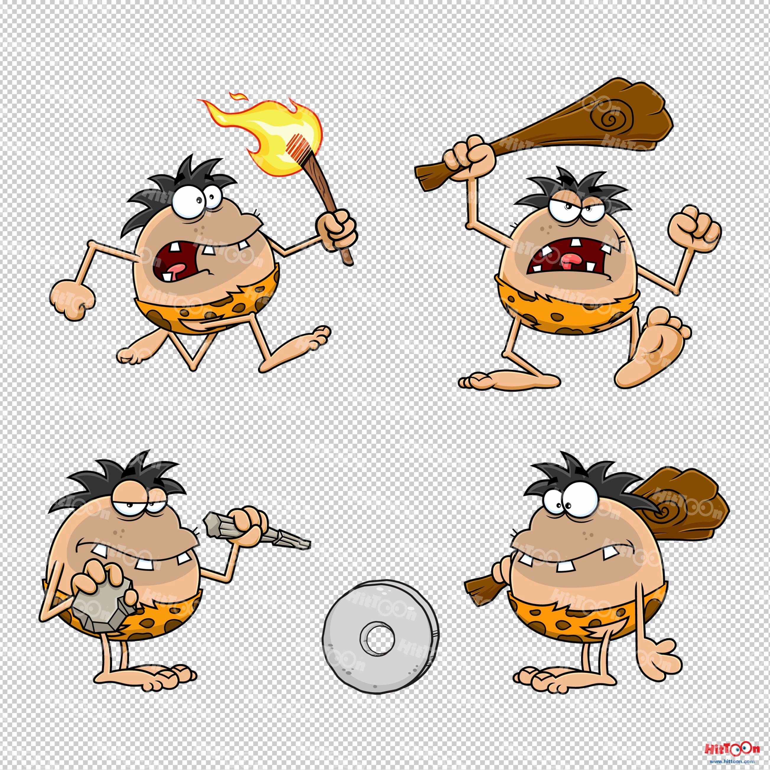 Caveman Cartoon Drawings