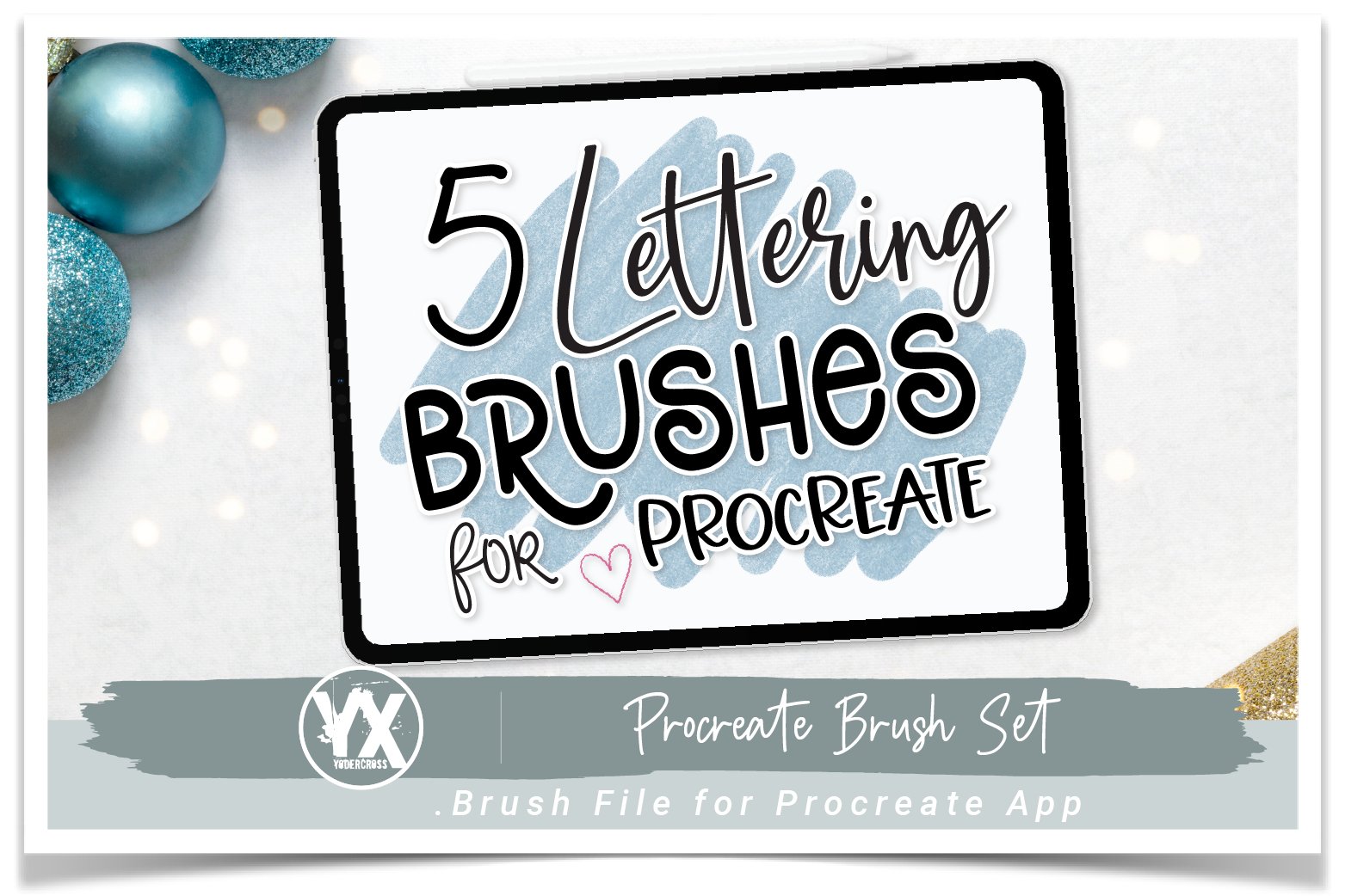 Procreate Brush Kit - Set of 5 (925759) | Procreate | Design Bundles