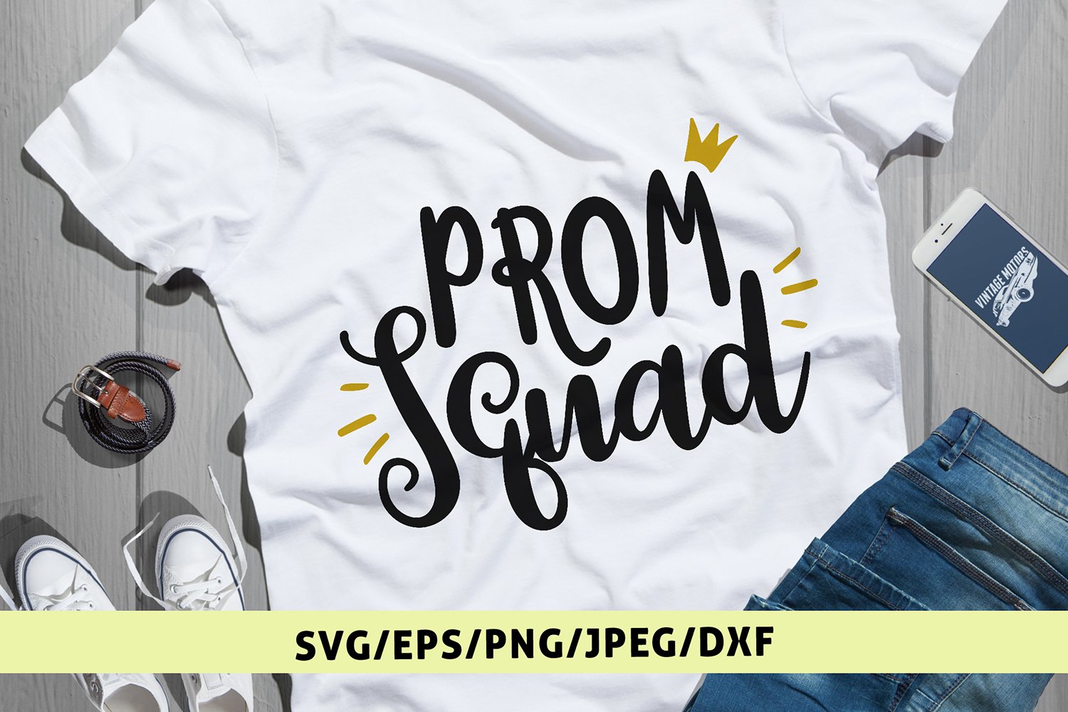 Prom Squad - Graduation SVG EPS DXF PNG Cutting Files (144759) | Cut ...