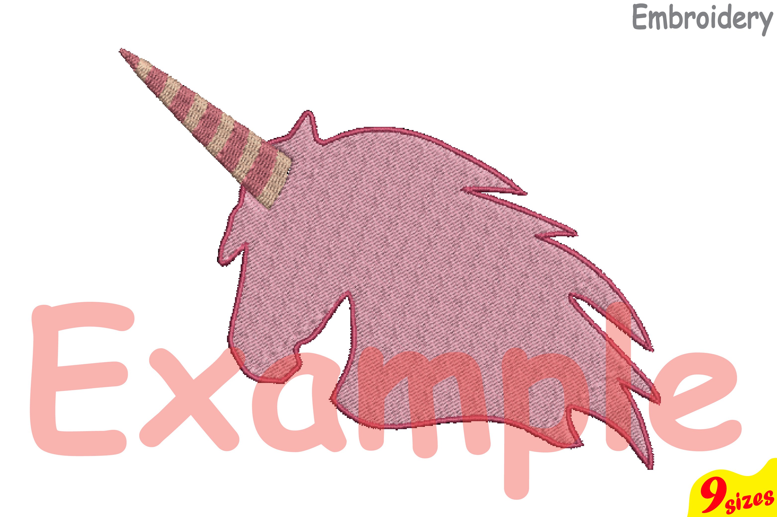 Unicorn Embroidery Design. Machine Instant Download Commercial Use ...