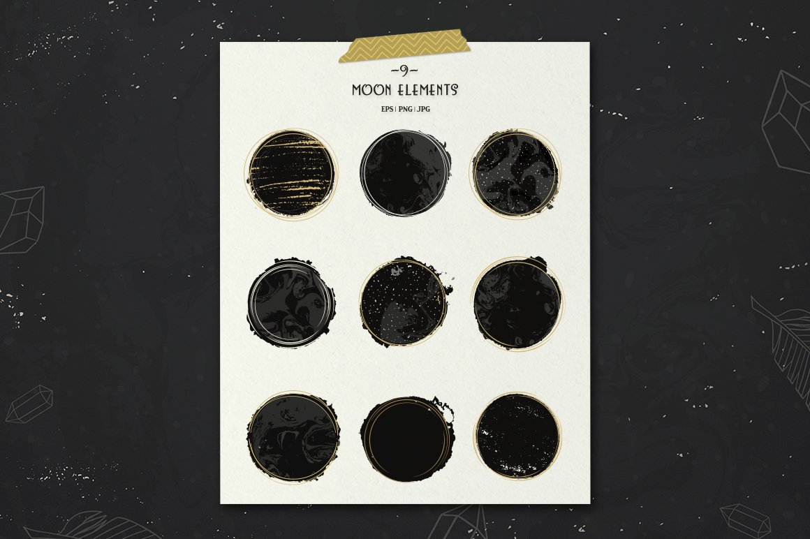 Magic stickers collection (286937) | Illustrations | Design Bundles