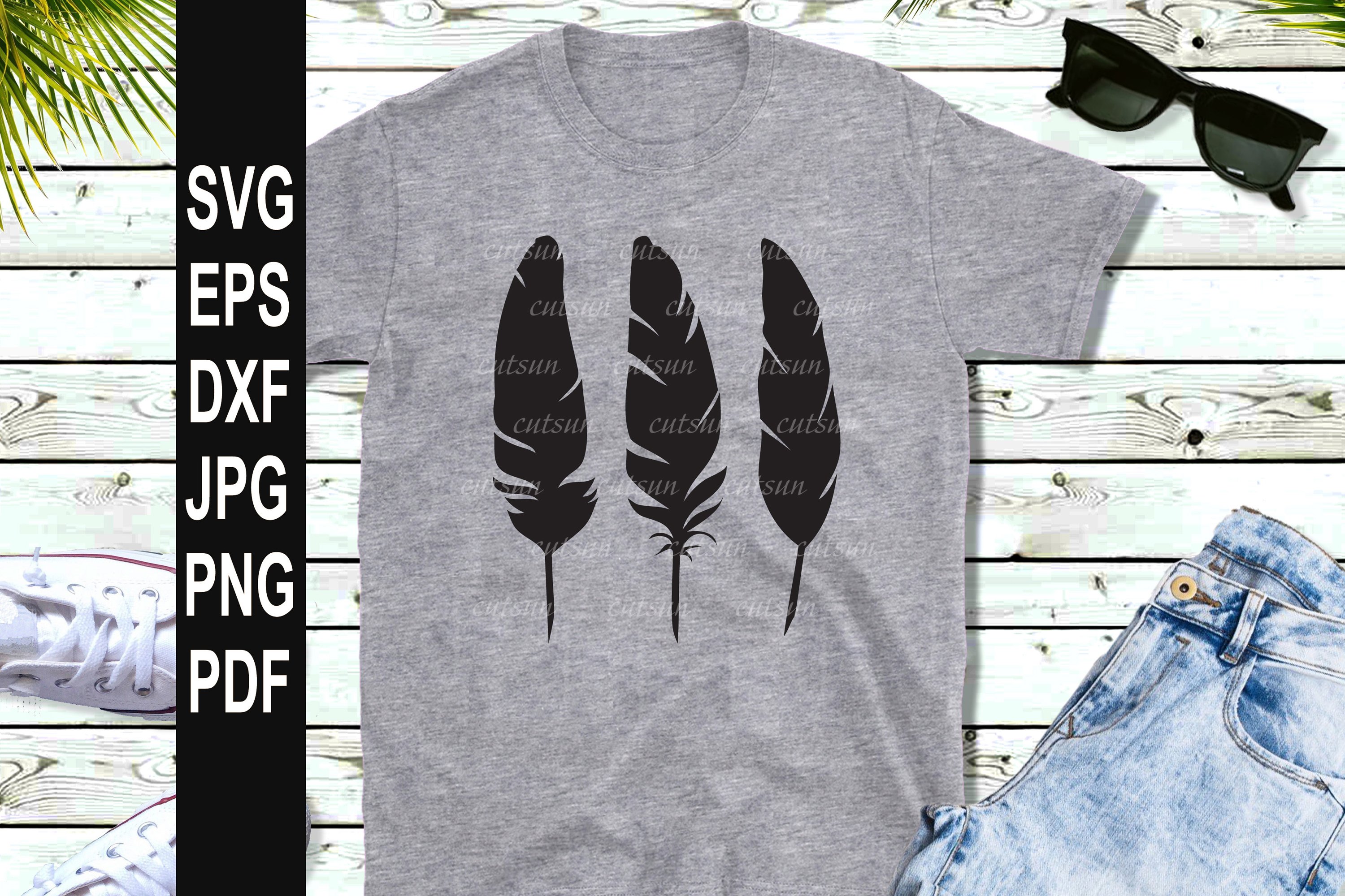 FEATHERS SVG (407146) | Cut Files | Design Bundles