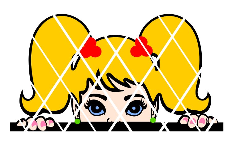 Peek a boo svg, Peek-a-boo girl svg,Backpack svg (124338 ...