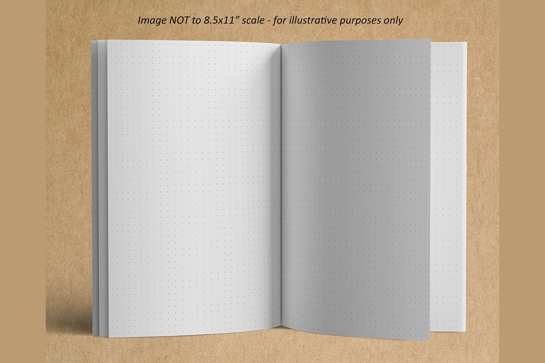 8.5x11' DOT GRID Interior Editable Template | Amazon KDP (1201528 ...