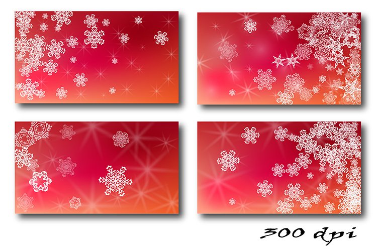 Christmas Backgrounds. 12 snowflake digital paper (982852 ...