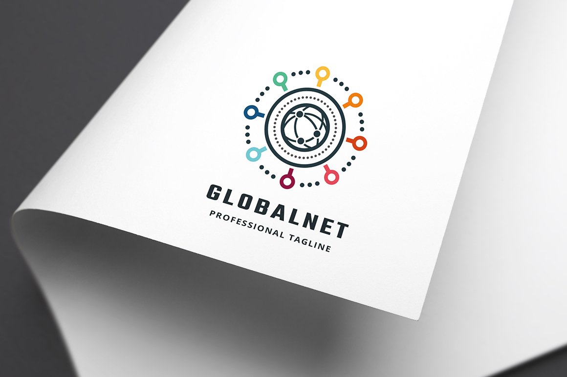 Globalnet Logo (672343) | Logos | Design Bundles