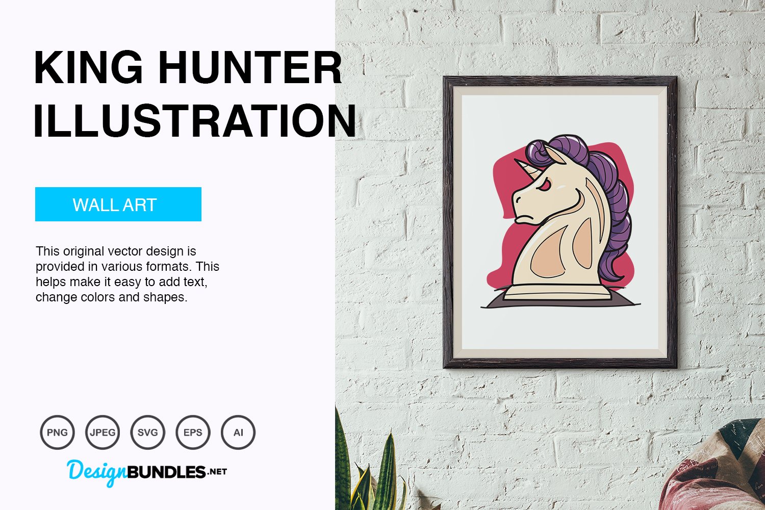King Hunter Vector Illustration