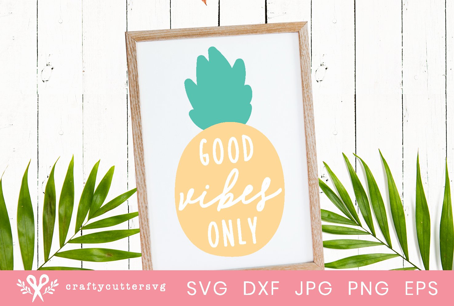 Good Vibes Svg | Summer Sign Svg Design for Cricut (662059) | SVGs ...