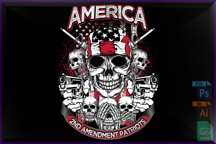 2nd Amendment (346820) | Illustrations | Design Bundles